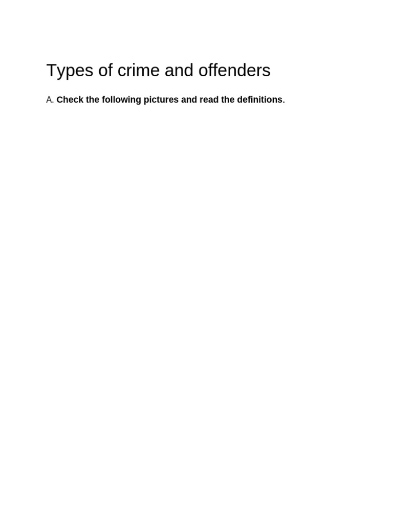 Overview of Criminal Offenses and Procedures | PDF | Burglary | Cybercrime