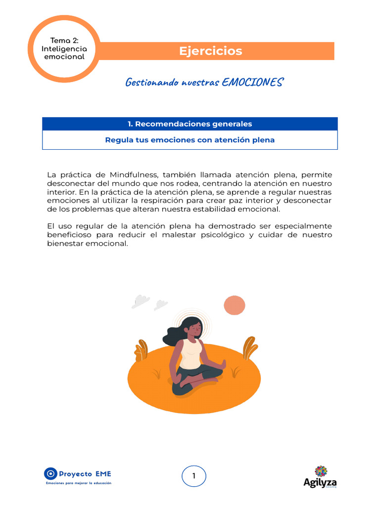 Ejercicios Extra - Mindfulness | PDF | Amor | Sufrimiento