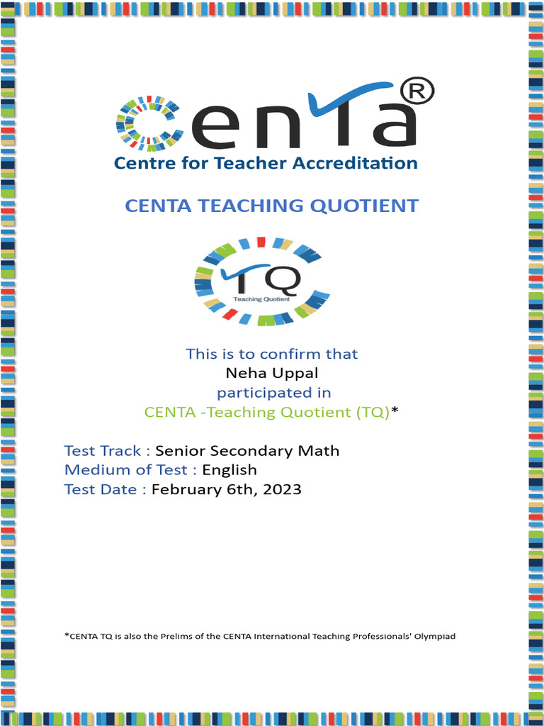 SBCUE0213 - Senior Secondary Math - Result | PDF | Learning