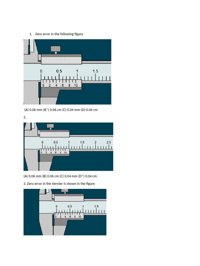 Test2 VC Screw Gauge Scaler Vector | PDF | Acceleration | Euclidean Vector