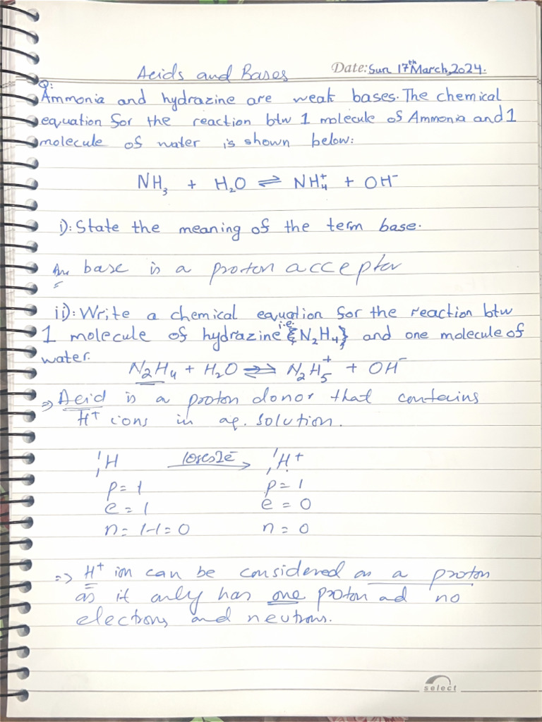 11.acids and Bases | PDF