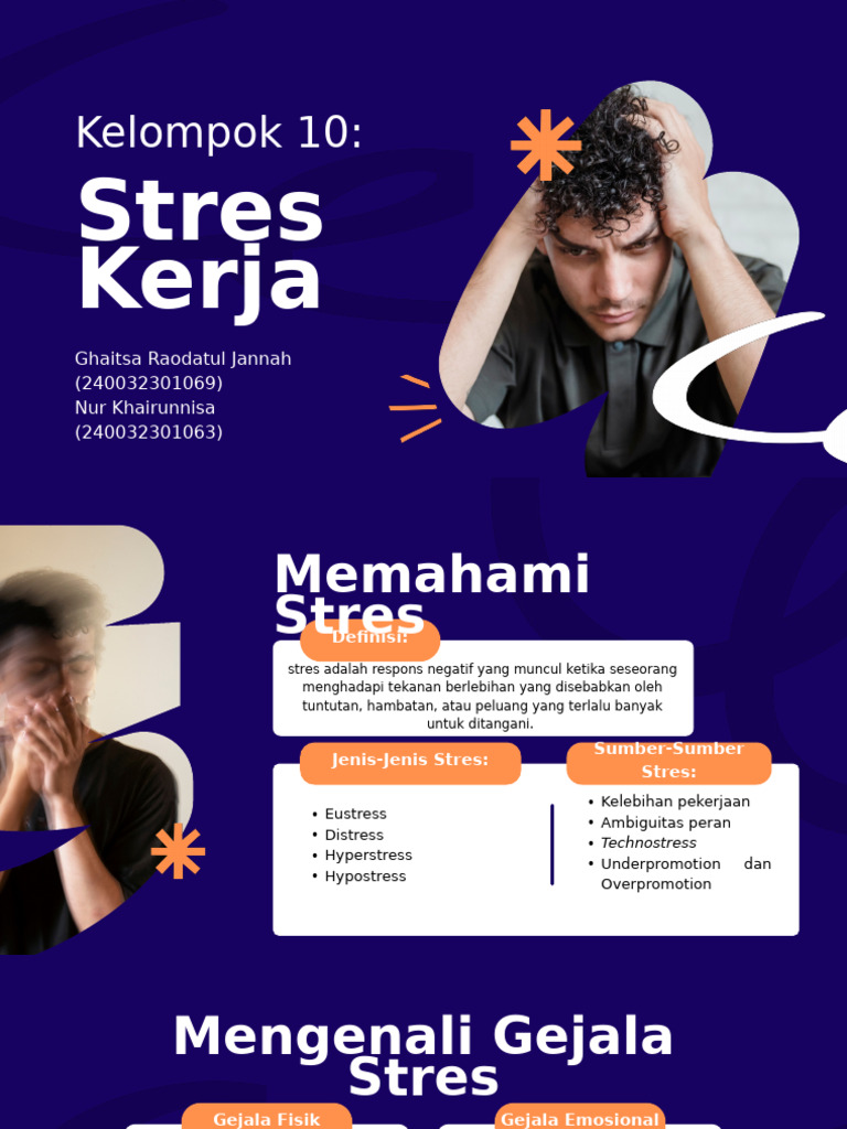 Manajemen Stres Kerja dan Strategi Coping | PDF