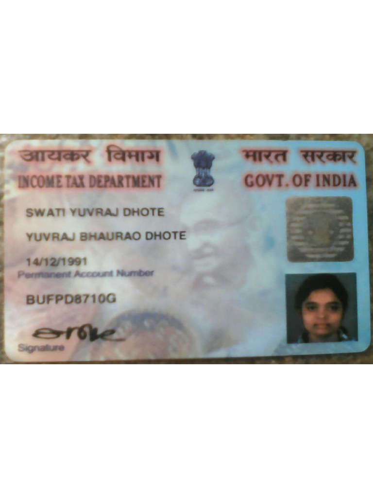 Pan Card Adhar Card | PDF