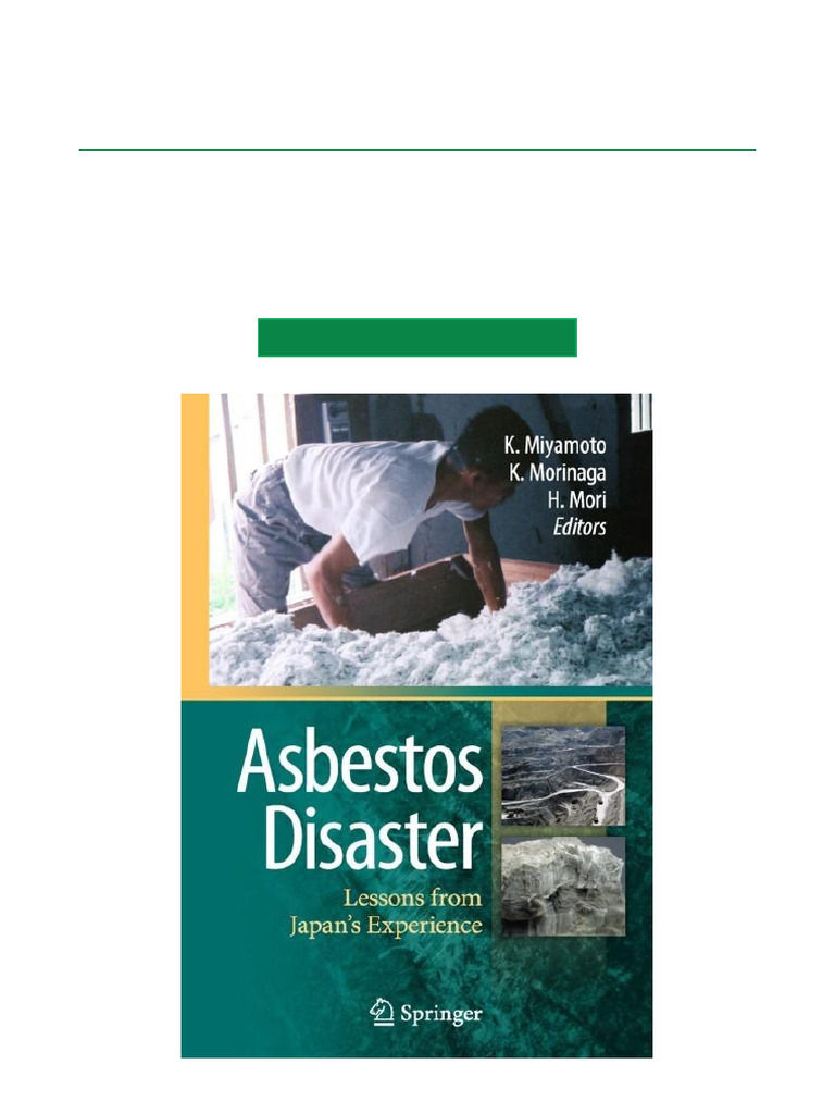 Asbestos Disaster: Japan's Lessons Learned | PDF | Asbestos