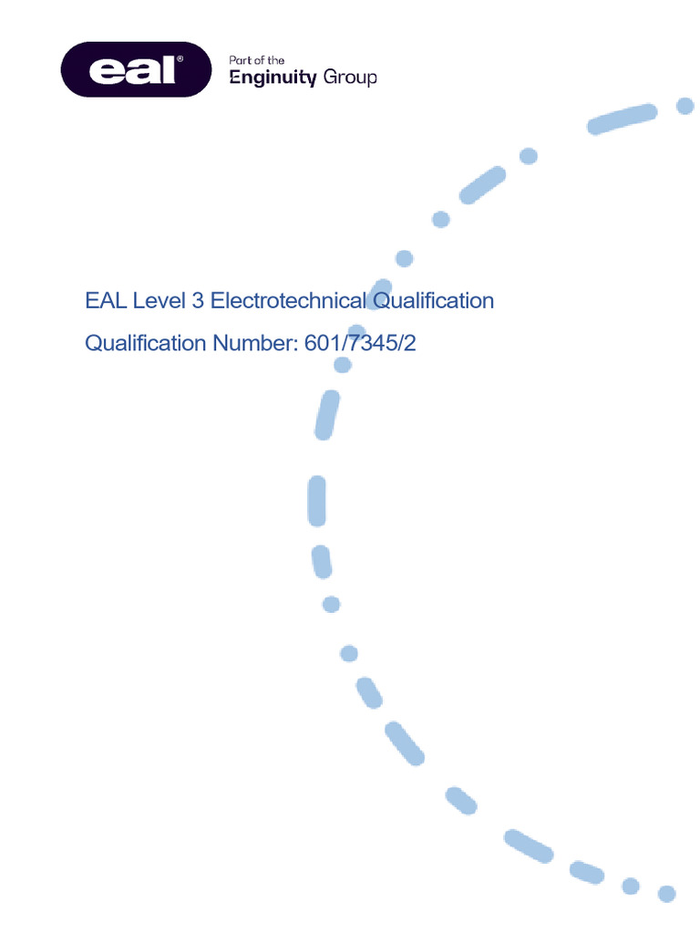 EAL Level 3 Electrotechnical Guide | PDF | Educational Assessment ...