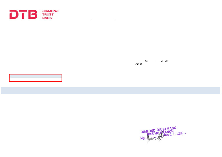 Joseph Bank Statement DTB - 1 | PDF | Banks | Cheque