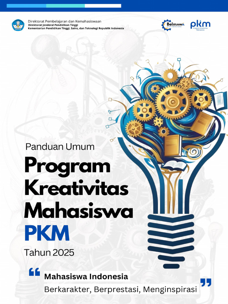 Panduan PKM 2025 Full Published | PDF