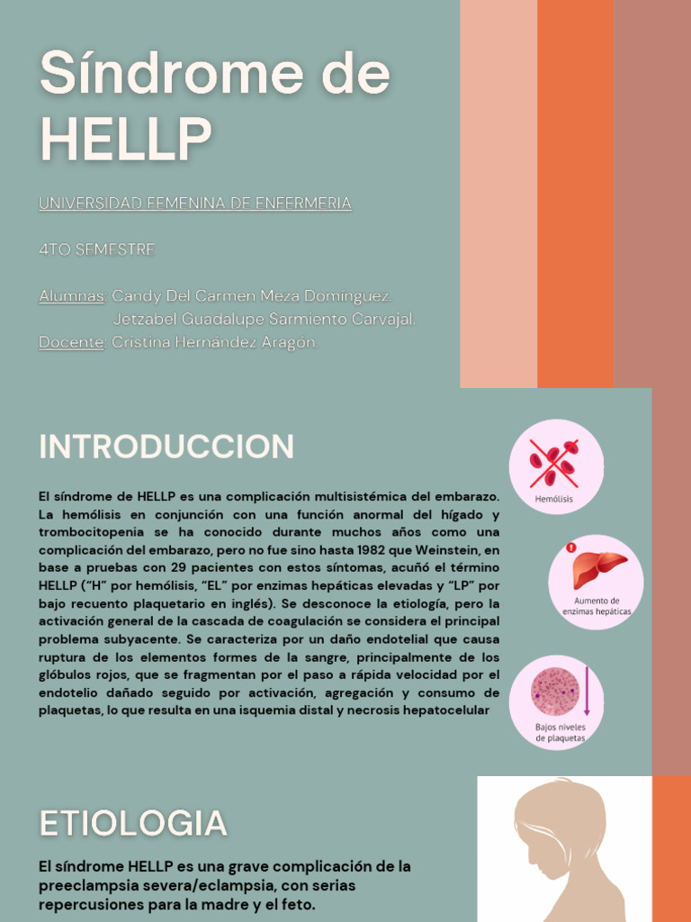 Sindrome de Hellp | PDF | Enfermedades y trastornos humanos | Medicina CLINICA