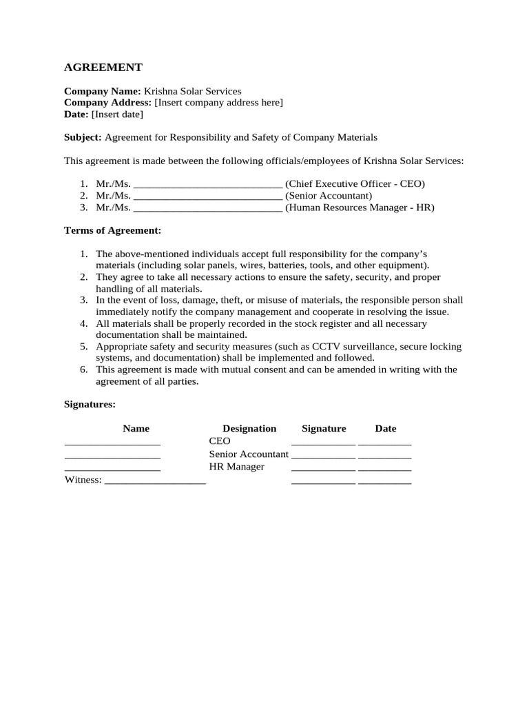 Employee Letter | PDF