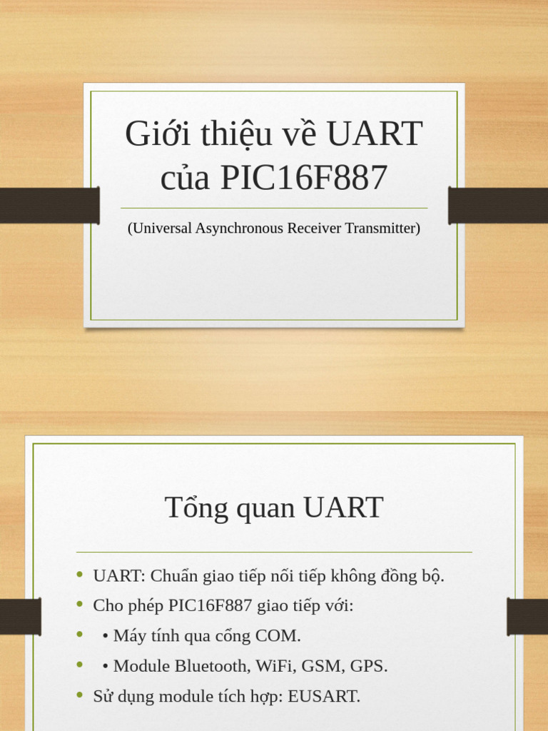 Uart Pic16f887 | PDF