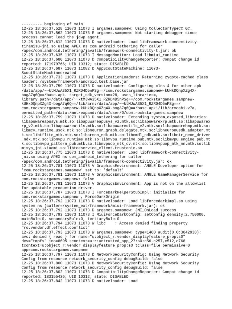Logcat | PDF | Software Engineering | Operating System Technology