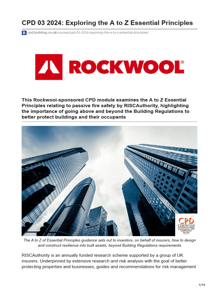 cpd.building.co.uk-CPD 03 2024 Exploring the A to Z Essential ...