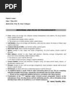 Normal Breast Ultrasound Report Template | PDF