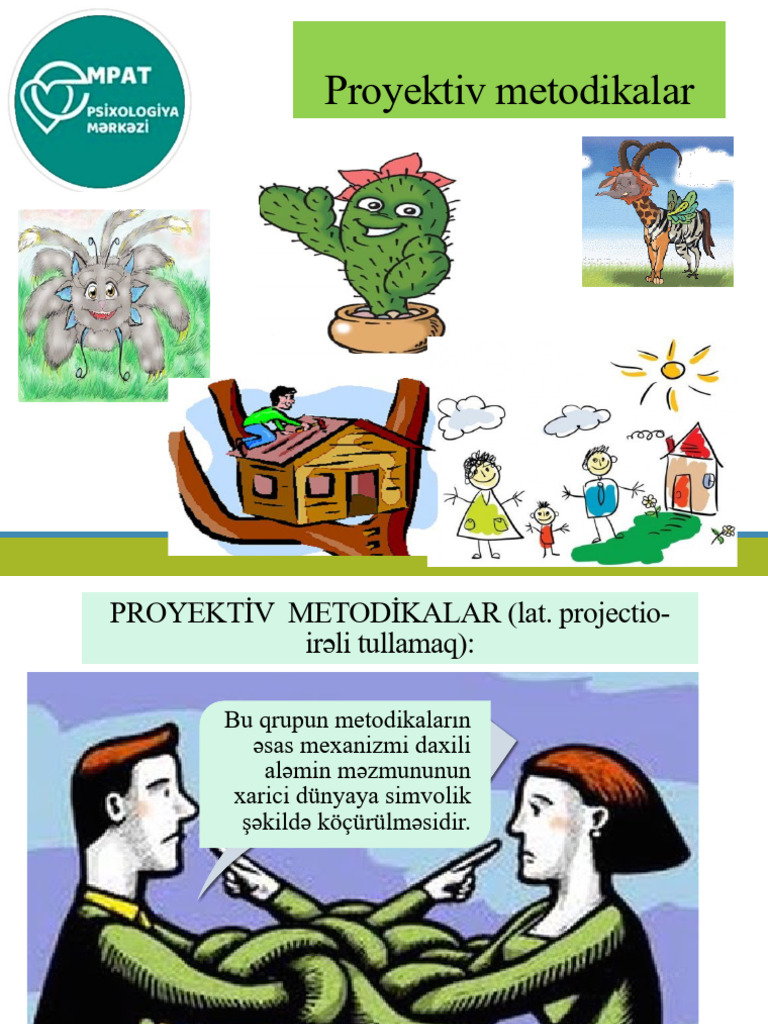 Proyektiv Metodikalar (slaydlar) | PDF
