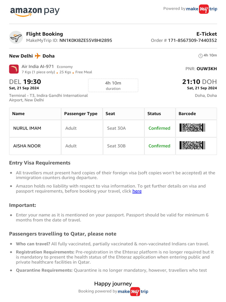 TL Tickets Flights A91F8FEEA9F93006E77935B00 | PDF