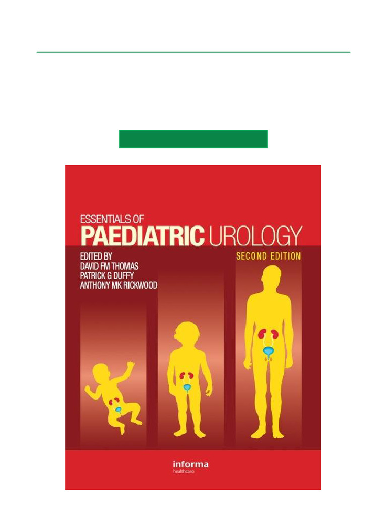 Essentials of Paediatric Urology, 2nd Edition All-in-One Download | PDF ...