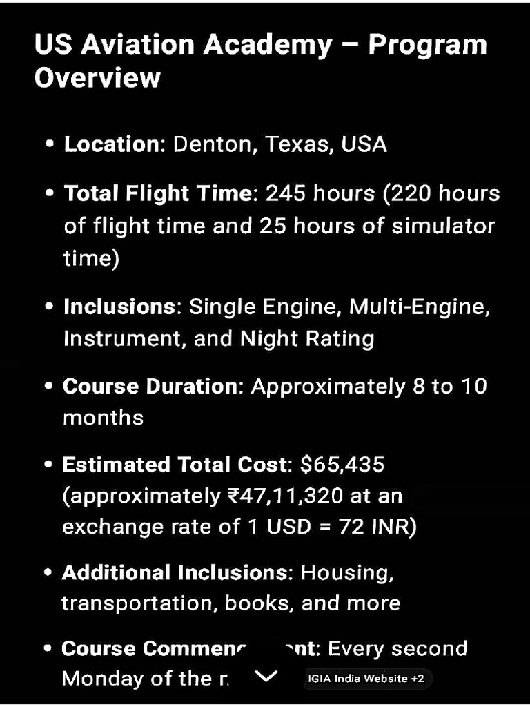 Imp Flying School | PDF