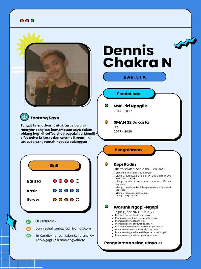 CV Dennis Chakra Negara_compressed_compressed | PDF