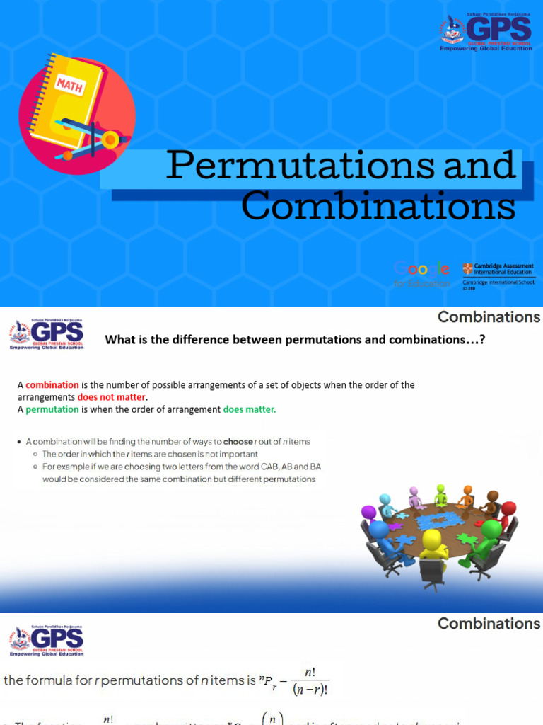 Permutations and Combinations Part V | PDF