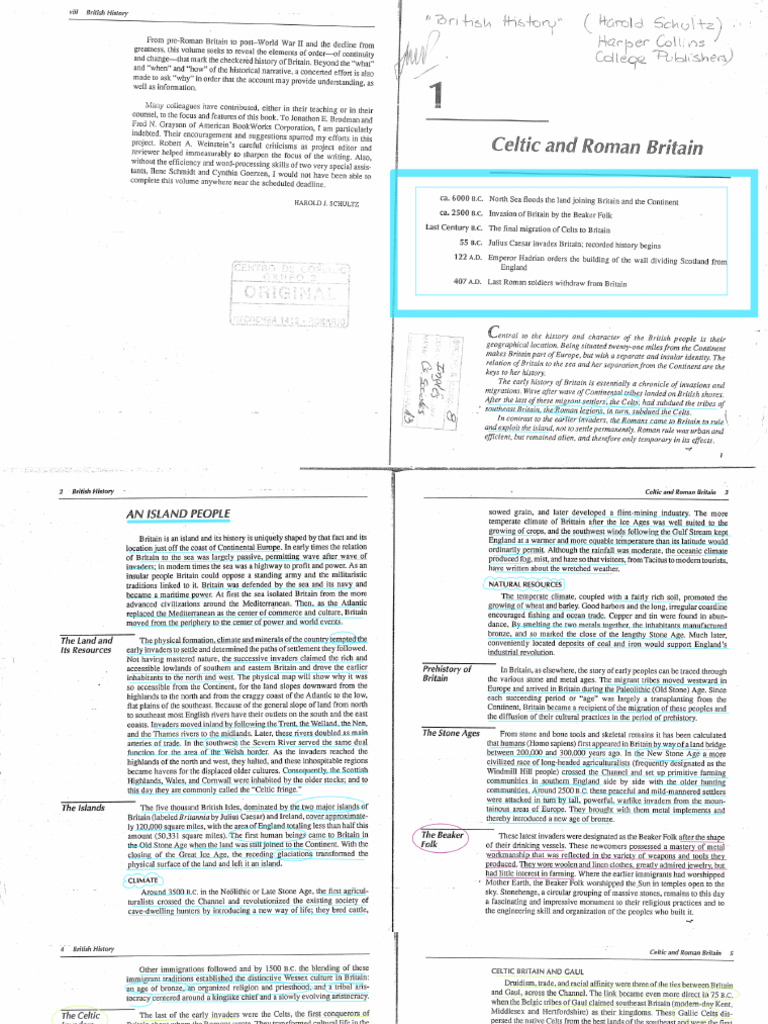 3 - Celtic and Roman Britain and Anglo-Saxon Sumpremacy and Convertion ...
