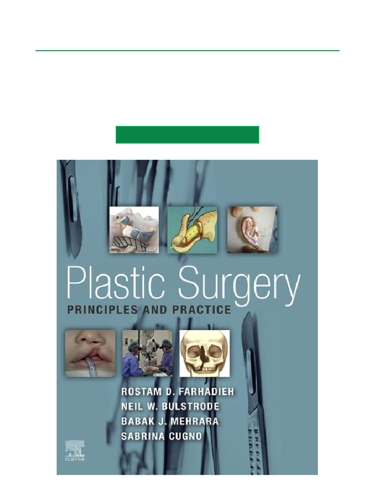 Plastic Surgery Principles and Practice Full-Resolution Download | PDF ...