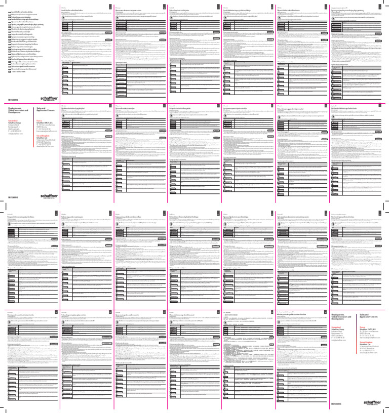 Schaffner File Safety and Installation Guidelines 1 | PDF