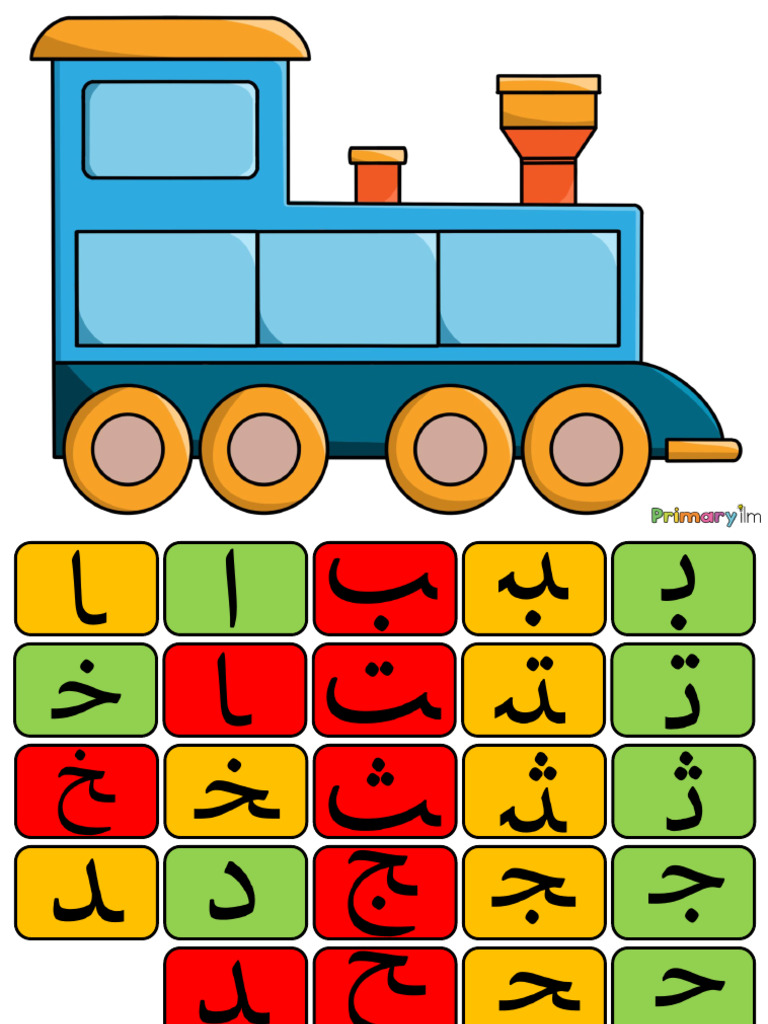 Arabic Letter Train | PDF