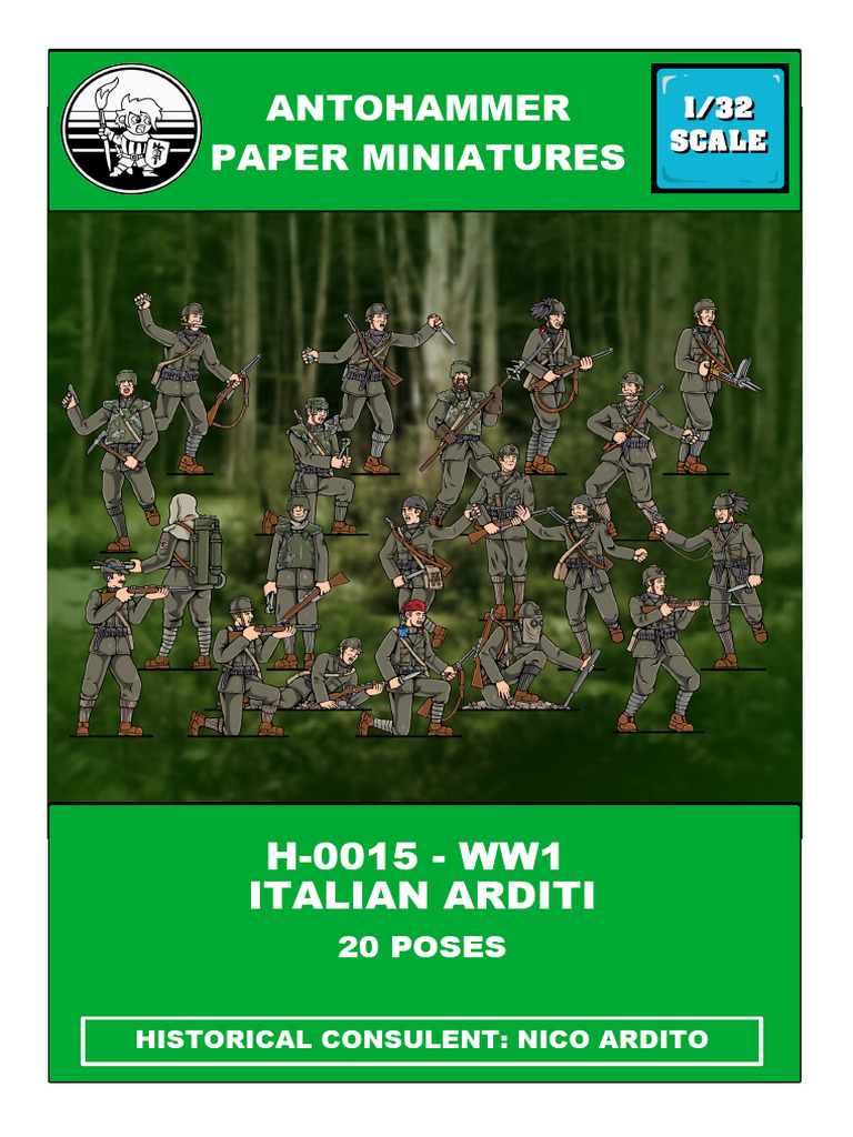H-0015 - WW1 Italian Arditi | PDF