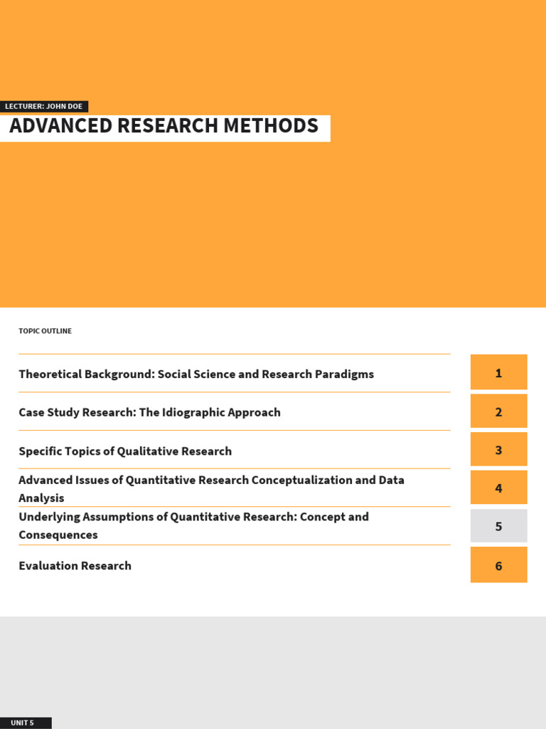 Advanced Research Method PPT Session5 | PDF | Probability Theory | Scientific Method