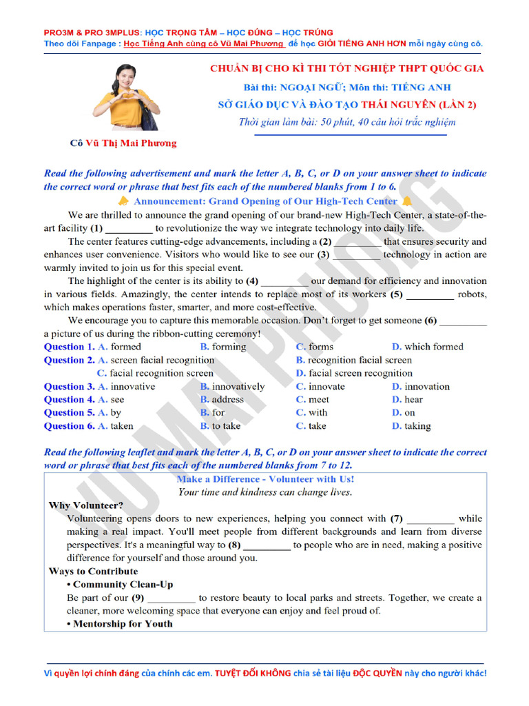 Thi TH Thái Nguyên | PDF