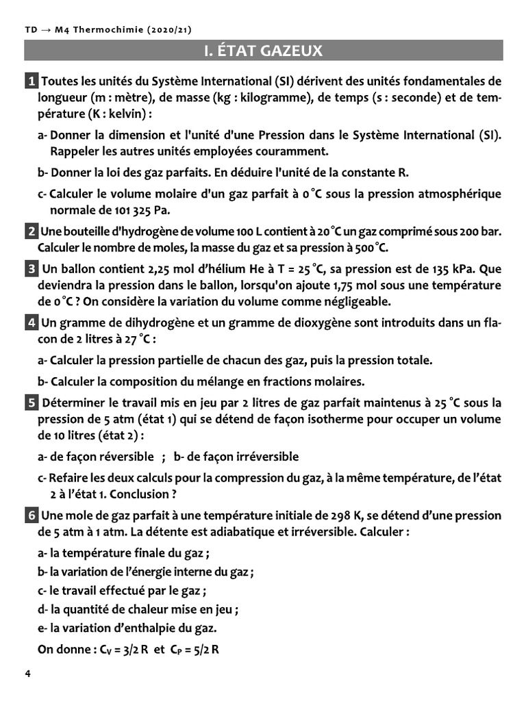 SMP1-TD-Chap 1 | PDF