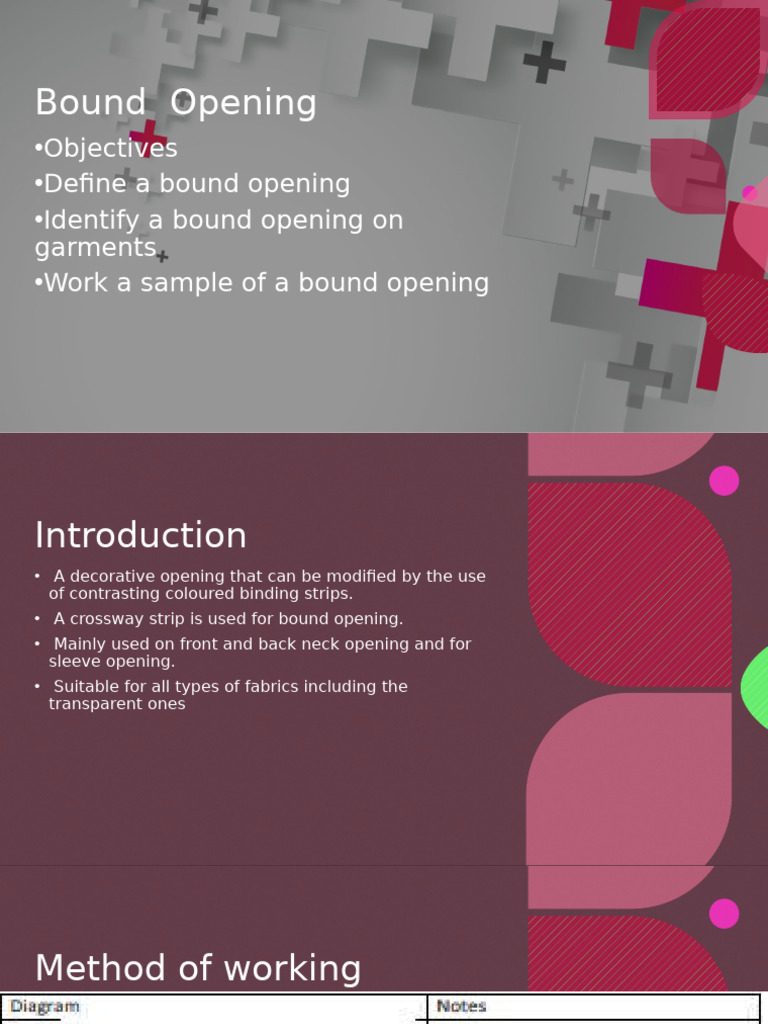 Bound Opening | PDF