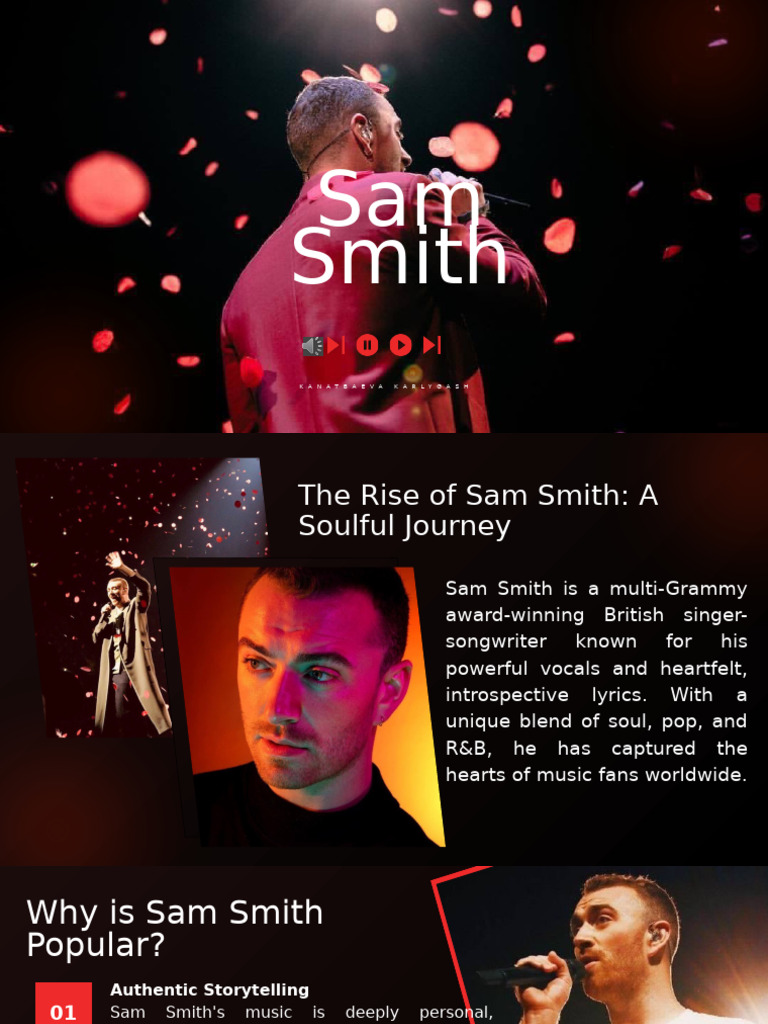 Sam Smith: Soulful Music Journey | PDF
