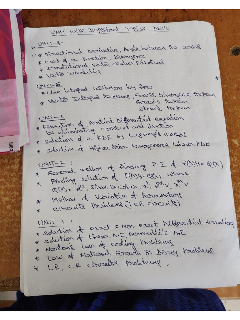 DEVC Important Topics | PDF