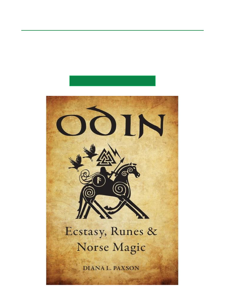 Odin: Runes and Norse Magic Guide | PDF | Odin