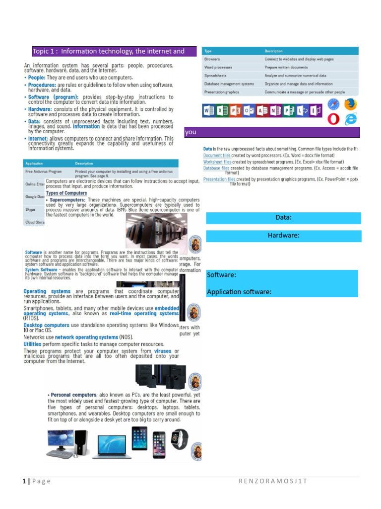 Intro To Computing (1st Sem - Prelim) | PDF