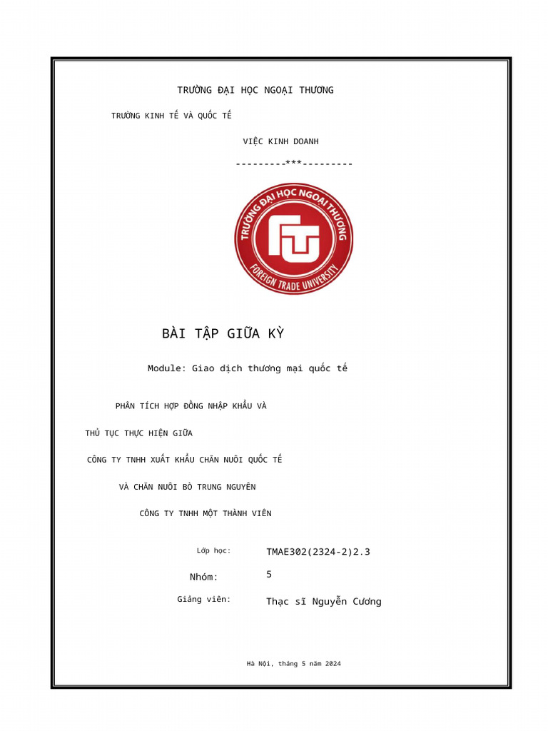 GROUP 5 - REPORT | PDF