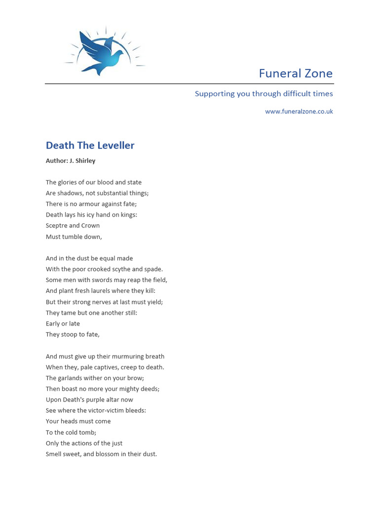 Death The Leveller | PDF