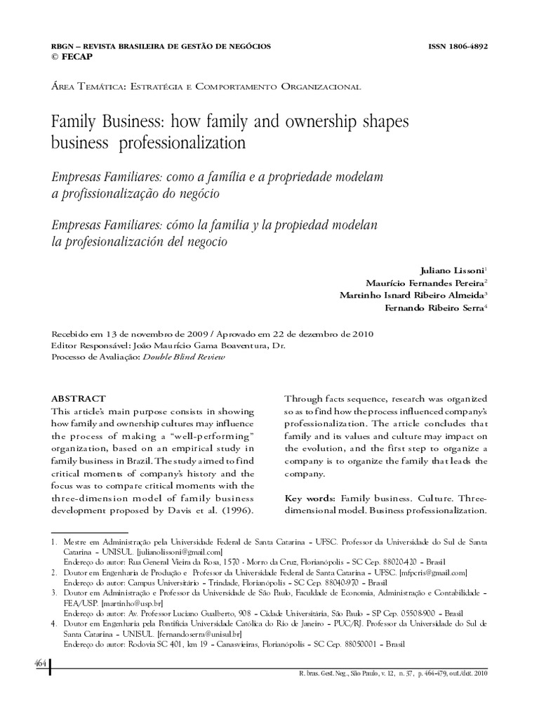 Admin,+artigo Family+Business | PDF | Qualitative Research