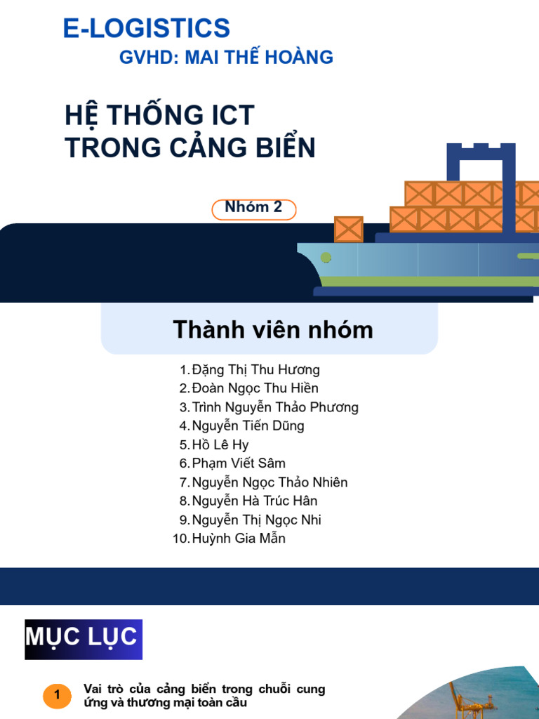 EL2-4.2. ICT cảng | PDF