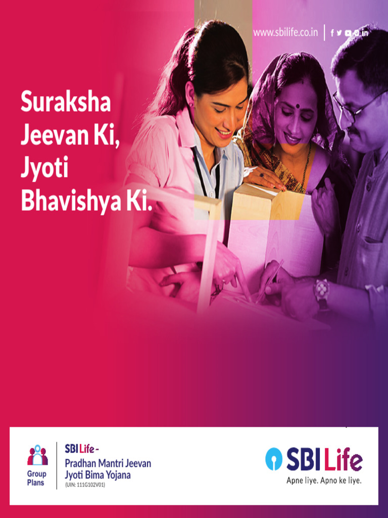 Sbi Life Pmjjby Brochure | PDF | Insurance | Life Insurance