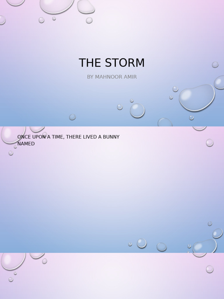 The Storm | PDF