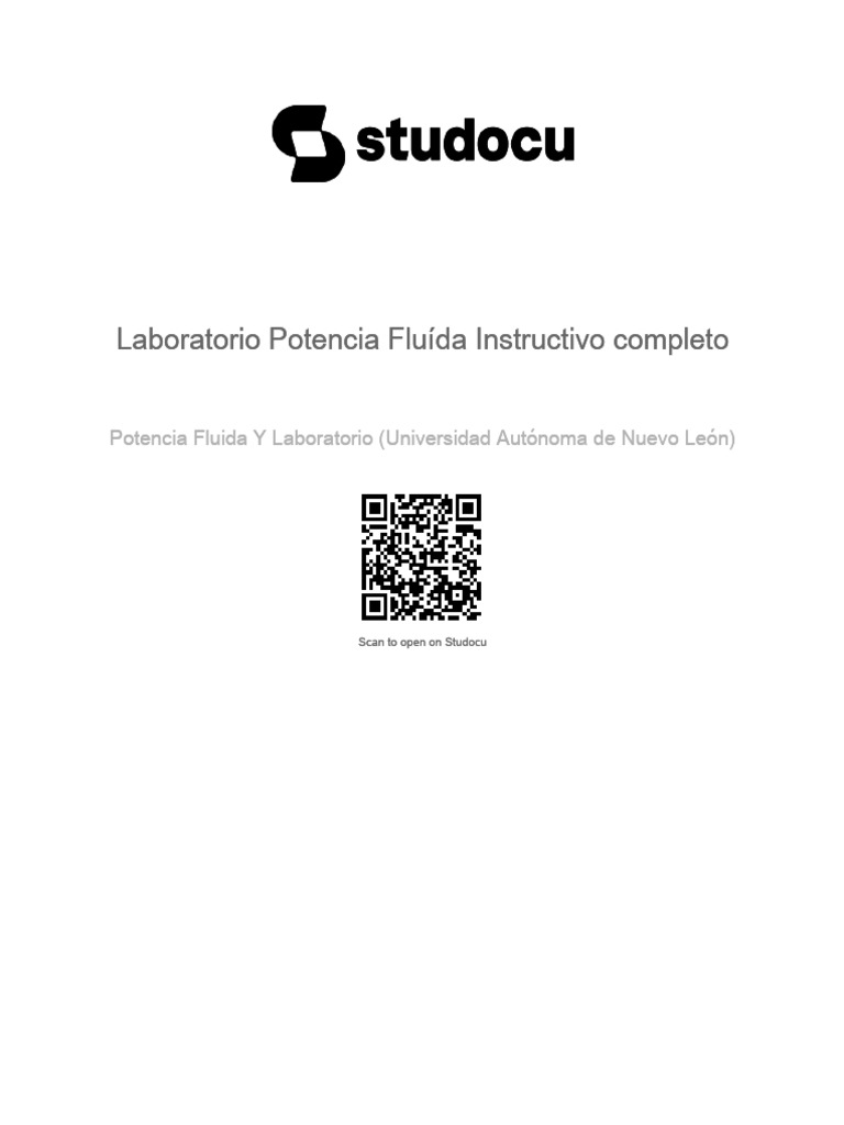 lab potencia fluida sin marca de agua | PDF | Lubricante | Bomba
