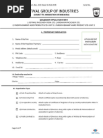 Dealership Application Form | PDF