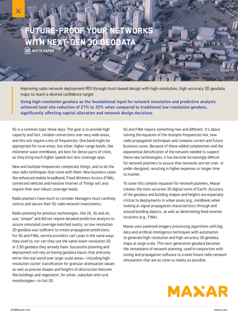 Future-Proof Your Telco Networks | PDF | Decibel | Radio