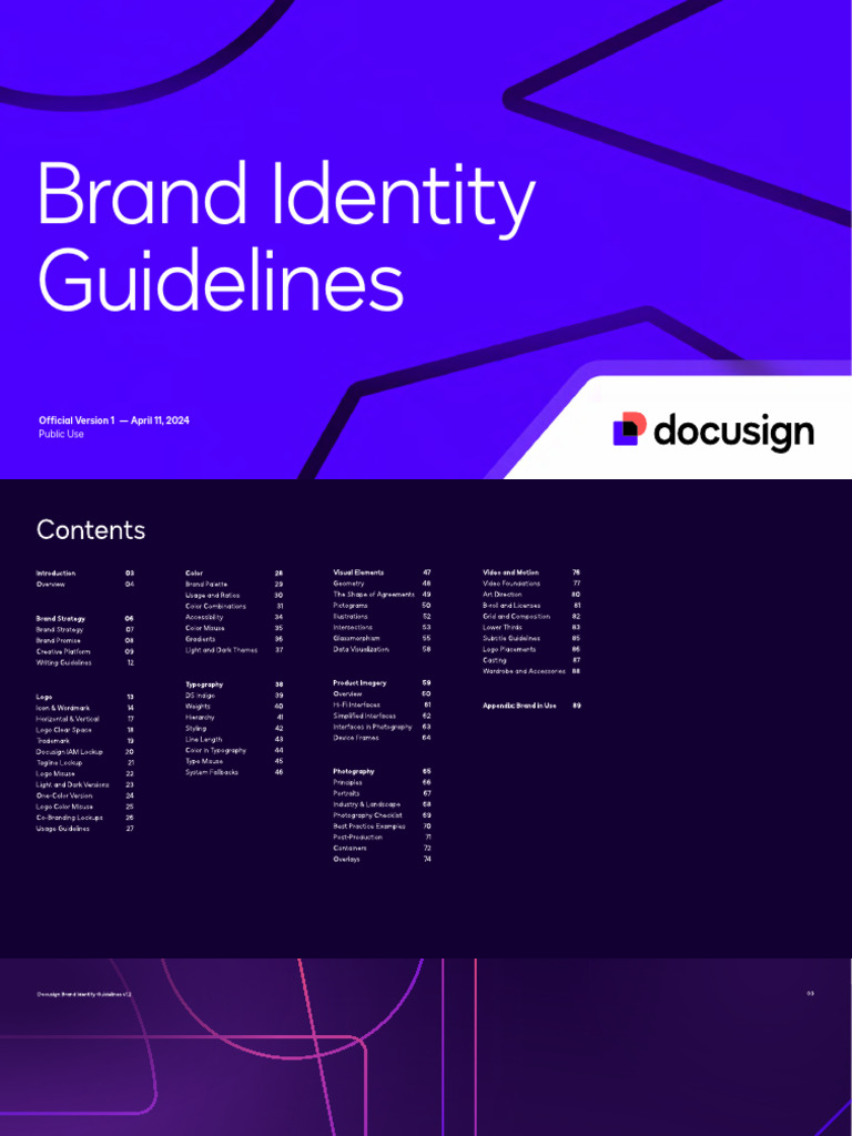 Docusign Brand Guidelines-Public | PDF | Logos | Brand