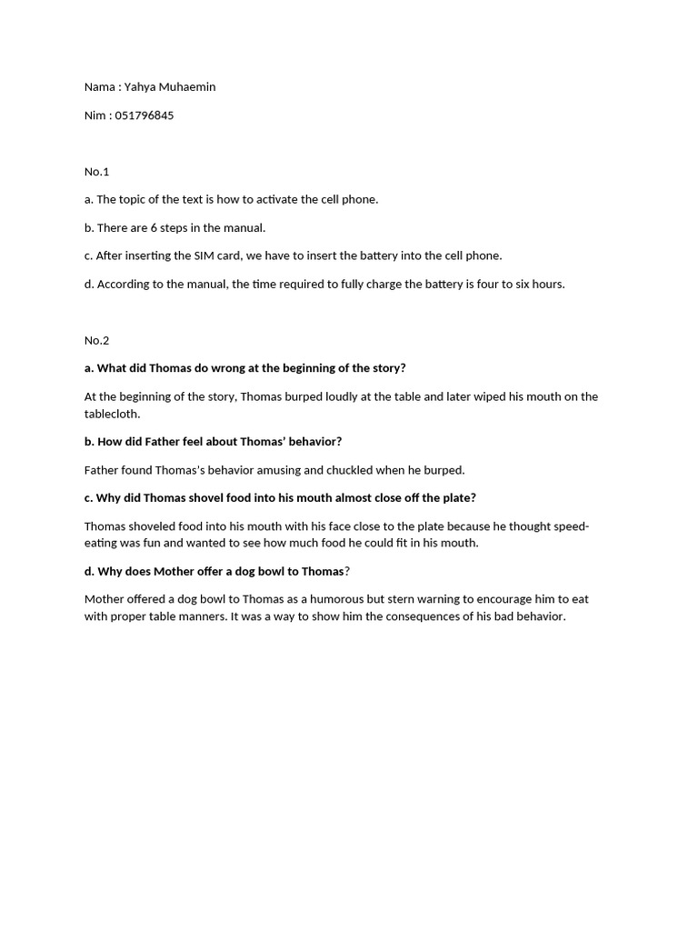 tugas 3 reading | PDF