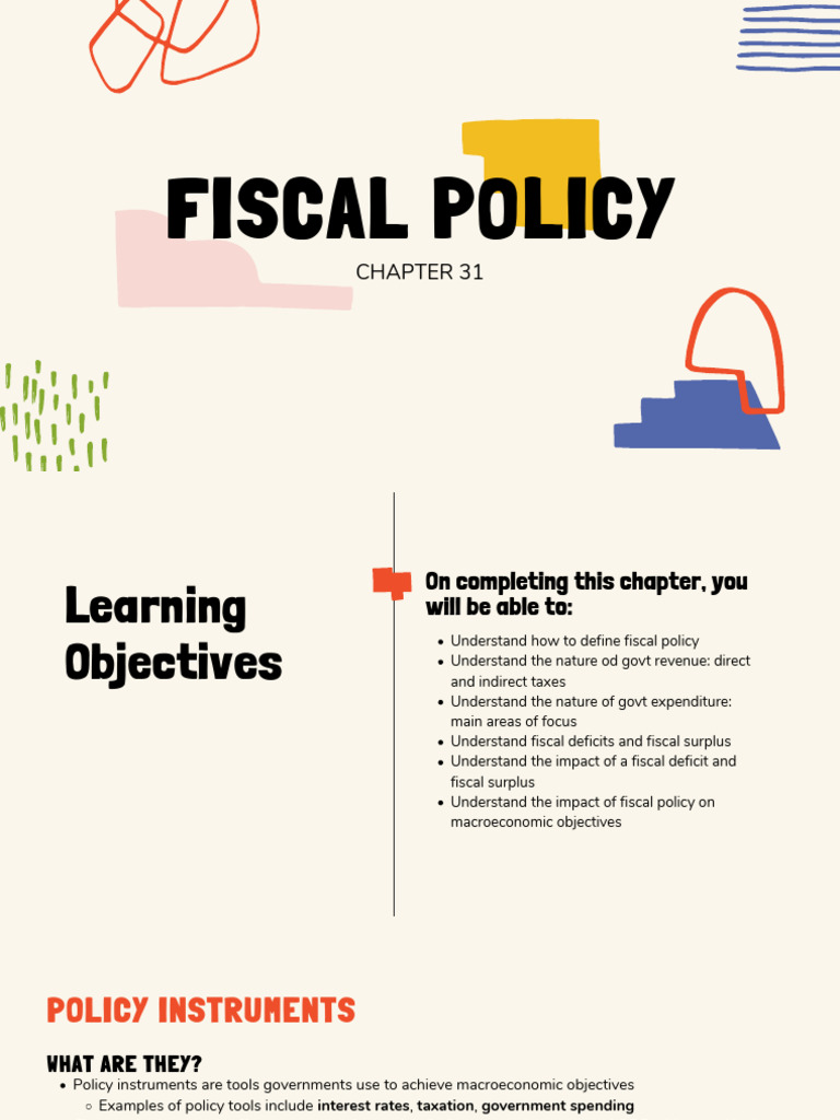 Understanding Fiscal Policy Basics | PDF | Fiscal Policy | Taxes
