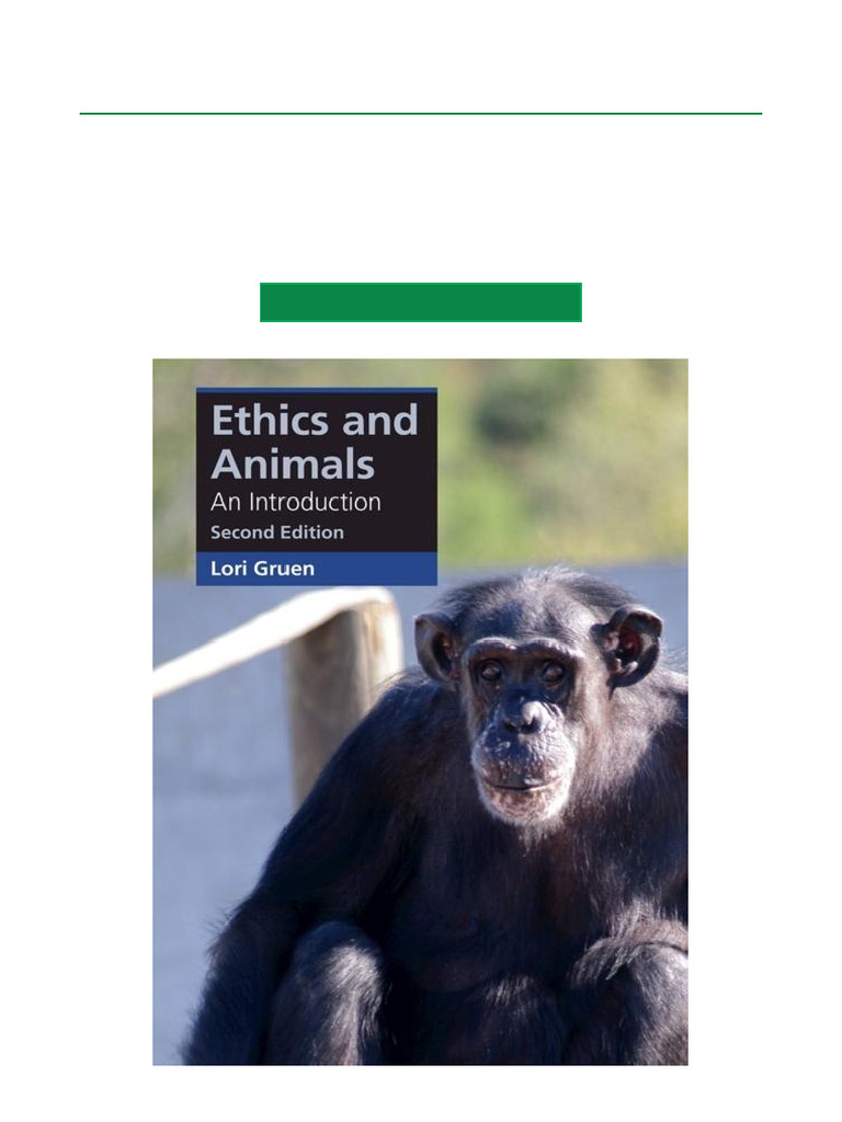 Ethics and Animals An Introduction - 2nd Edition PDF DOCX Download ...