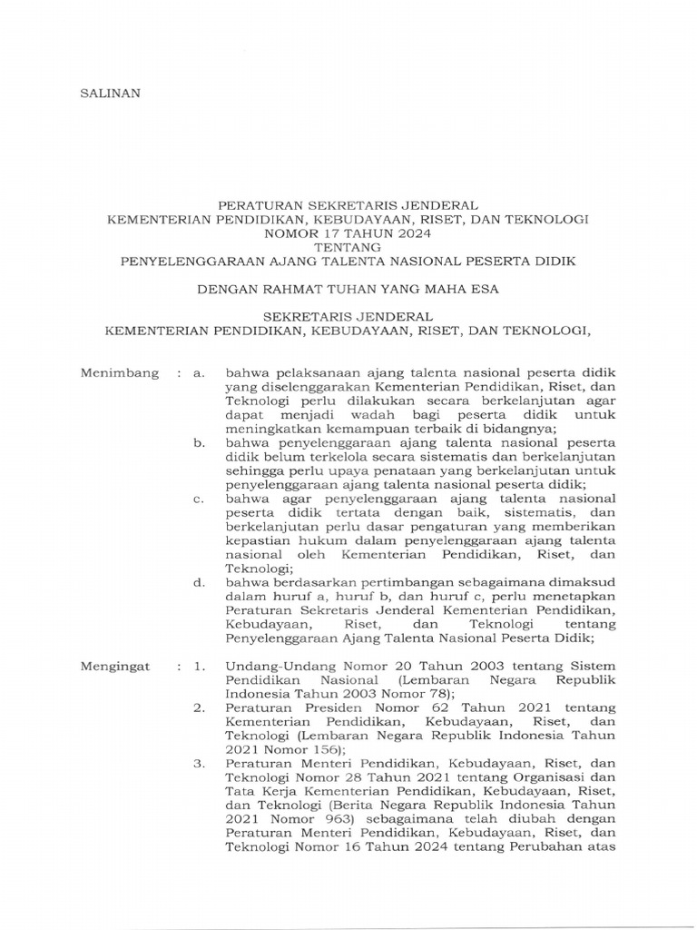 @materi Ajang Talenta-LENGKAP | PDF